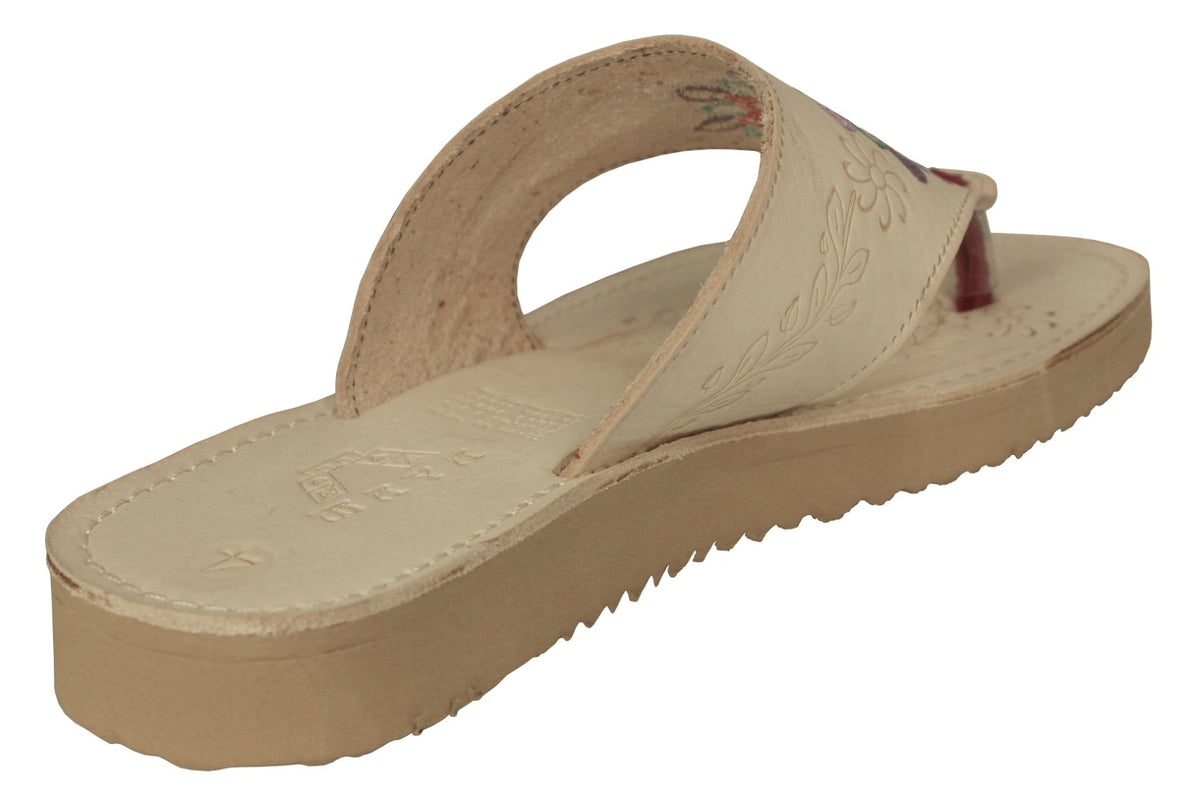 Womens #783 Natural Authentic Mexican Huaraches - Open Toe – Cowboy ...