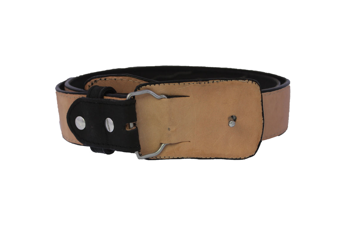 Black #335 Western Cowboy Belt Leather - Removable Buckle – Cowboy Boot Pro